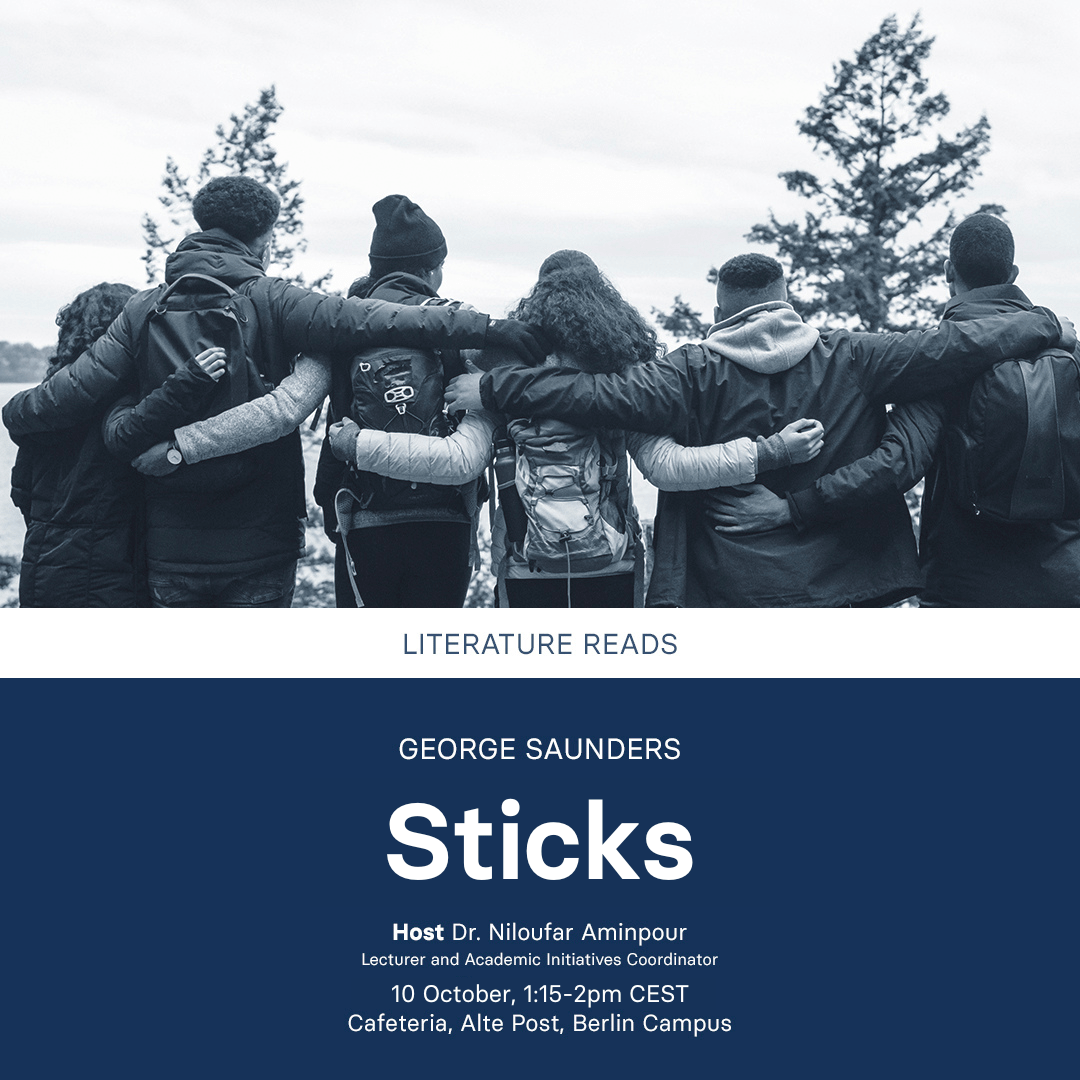 Literature Reads | Sticks by George Saunders - BSBI